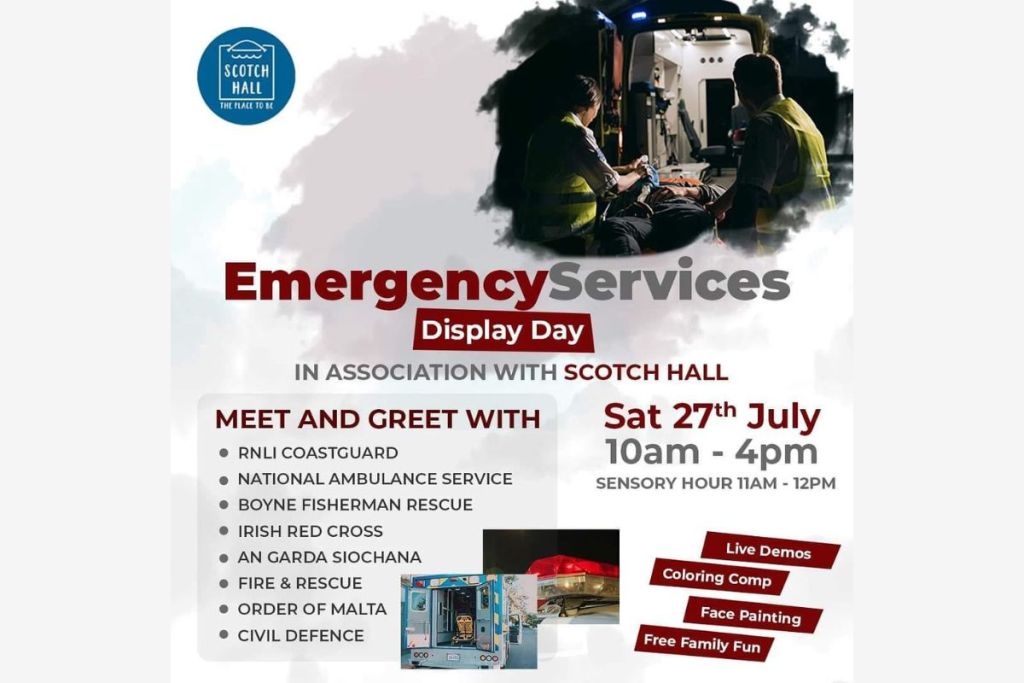 Emergency Services Display Day - Scotch Hall Shopping Centre
